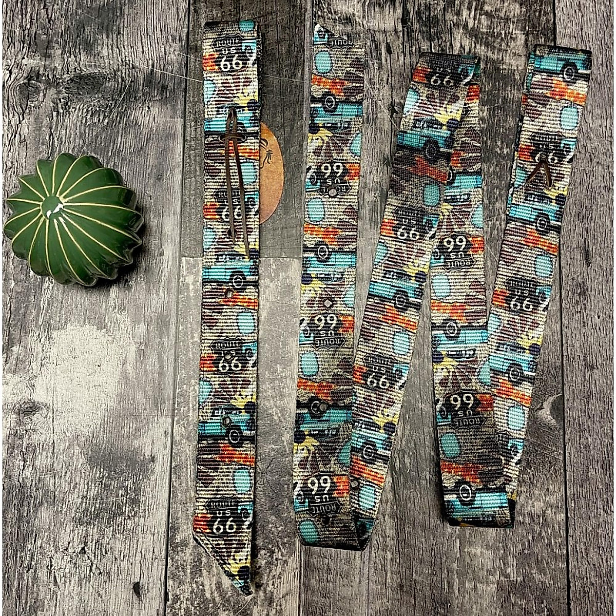 Beat Bag Schulz Equine Nylon Latigo and Off Billet Set for Saddles - Route 66