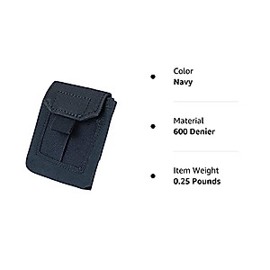 Condor Elite MA49-006 EMT Glove Pouch Navy Blue