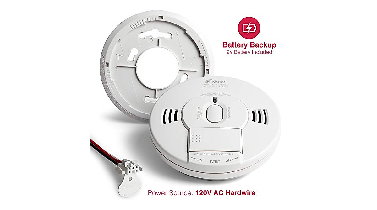 Kidde Photoelectric Smoke & CO Detector | Model KN-COPE-IC