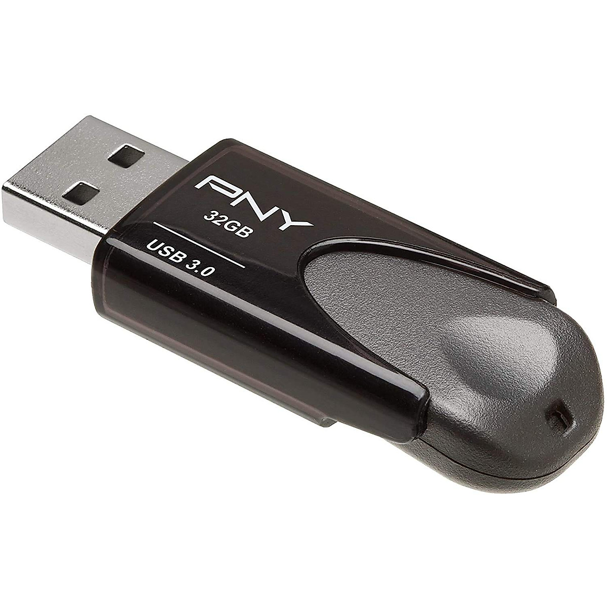 Generic PNY 32GB USB 3.0 Flash Drive Turbo Attaché 4 (Bulk 2 Pack) Works with Computer (P-FD32GTBAT4-GE) Bundle with (1) Everything But Stromboli Lanyard