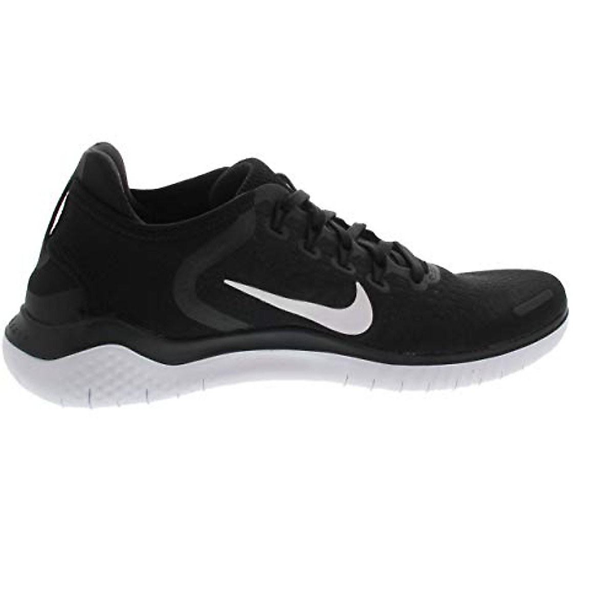 Nike Men's Free Rn 2018 Black/White Running Shoe 11 Men US