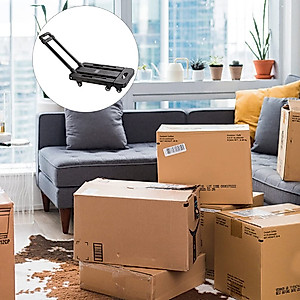 1pc Trolley Foldable Wagon Outdoor Wagon Cart Folding Wagon Cart Folding Cart Foldable Cart Office Utility Cart