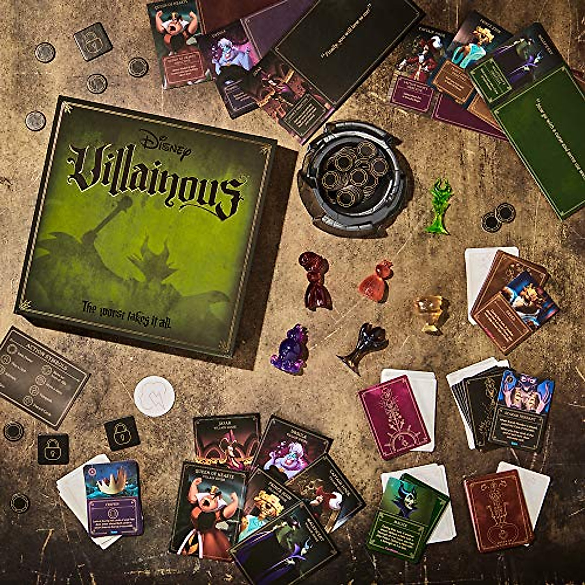 Ravensburger Disney Villainous Worst Takes It All - Expandable Strategy Family Board Games for Adults & Kids Age 10 Years Up - 2 to 6 Players - English Version