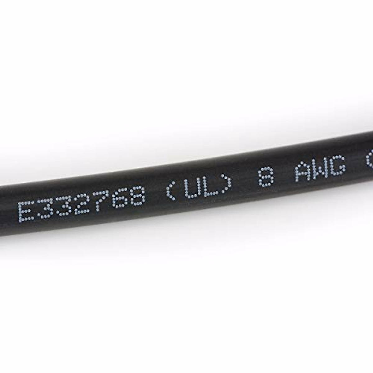 TEMCo 8 AWG/Gauge Solar Cable - Made in The USA 80 Feet Black (Variety of Lengths Available)