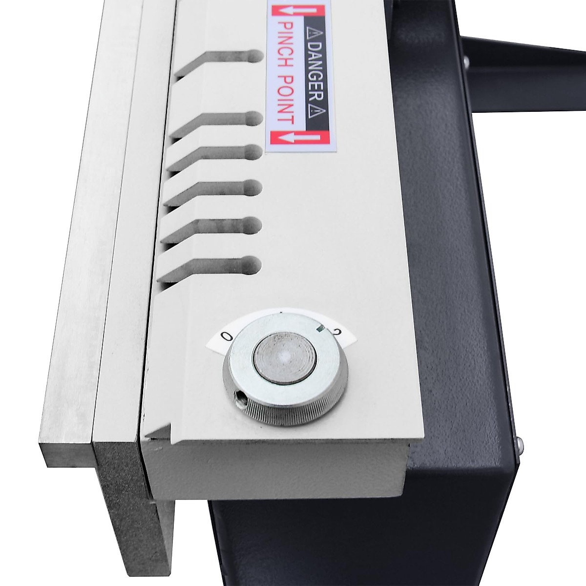 Kaka Industrial EB-4816B Magnetic Sheet Metal Brake, 48 inches Magnetic clamping Pan and Box Bending Brake,16-Gauge Mild Steel Capacity 220V-60HZ-1PH