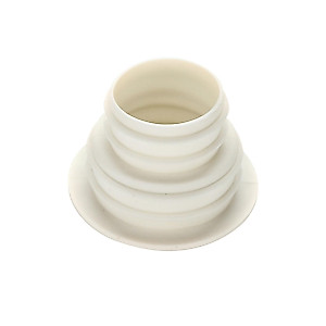 Yardenfun 12pcs Bathtub Stopper for Bathroom Sewer Sealing Plug Waste Sealing Ring Washing Machine Hoses Sink Plug Drain Seal Hose Plug Silicone Sink Cover Sewer Seal Ring White