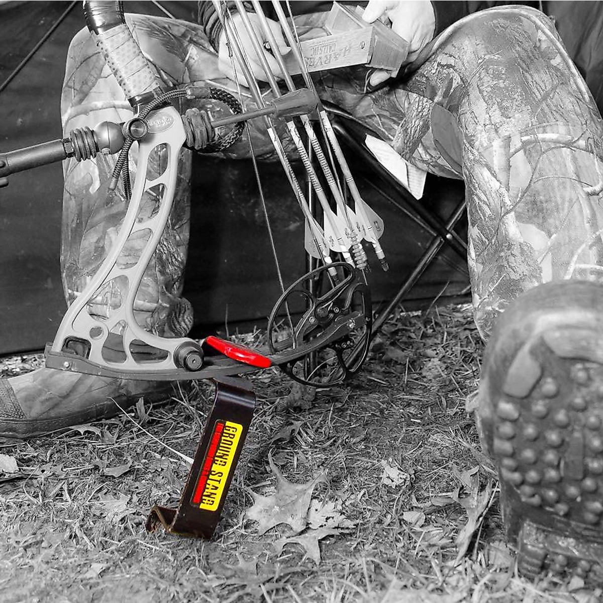 My Bow Buddy Ground Buddy Ground Blind Crossbow/Compound Bow Holder