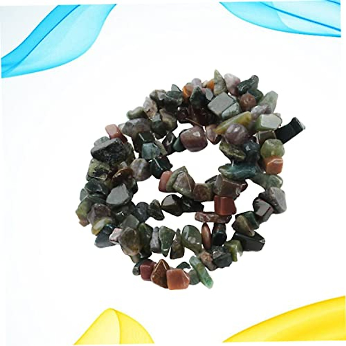 Bracelet Kit Opal Jewelry Necklace Beads Crystal Pieces Beads Gemstone Beads Stones Crushed DIY Craft Beads Agate Crushed Beads Creative DIY Bead Accessories Suite Fish Tank