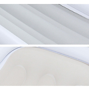 DISPRA Toddler Airplane Bed, Inflatable Toddler Airplane Bed for Toddler, Portable Baby Bed for Cars, Foldable Blow Up Mattress for Airplane, Car, Train, Traveling Bed st