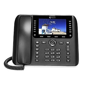OBi2182 WiFi VOIP Phone with Power Adapter - 12-Line Cloud-Managed Gigabit Google Voice Phone with Color Display