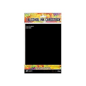 Ranger TH Alc Ink Crdstk Matte Black
