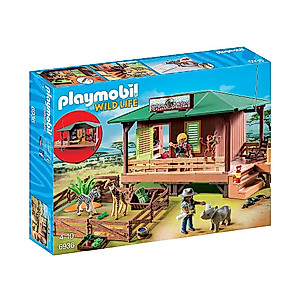Playmobil Ranger Station with Animal Area [Amazon Exclusive]