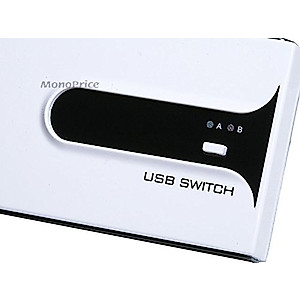 USB 2.0 Two to One Sharing Switch W/2X USB Cables