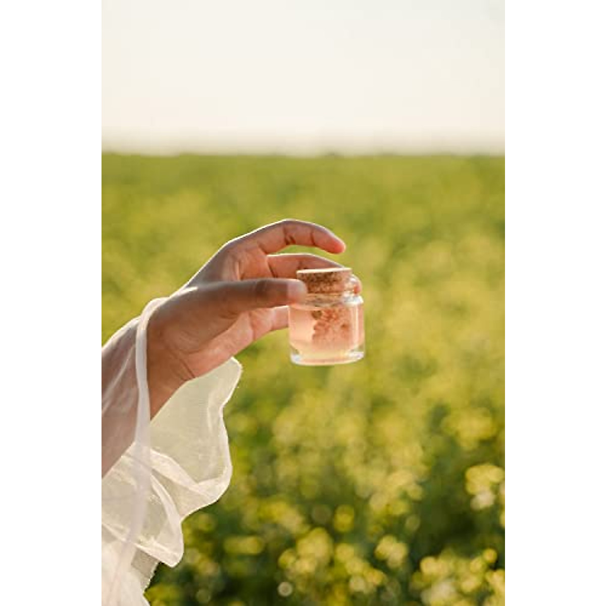 IMMTTYY 12Pack 2OZ Cork Stopper Glass Bottles,Mini Wide Mouth Mason Jar Shot Glasses,Perfect for home bar, man cave or she shed Great stocking stuffer,Favor Jars for Honey,Mousse with 24 Labels