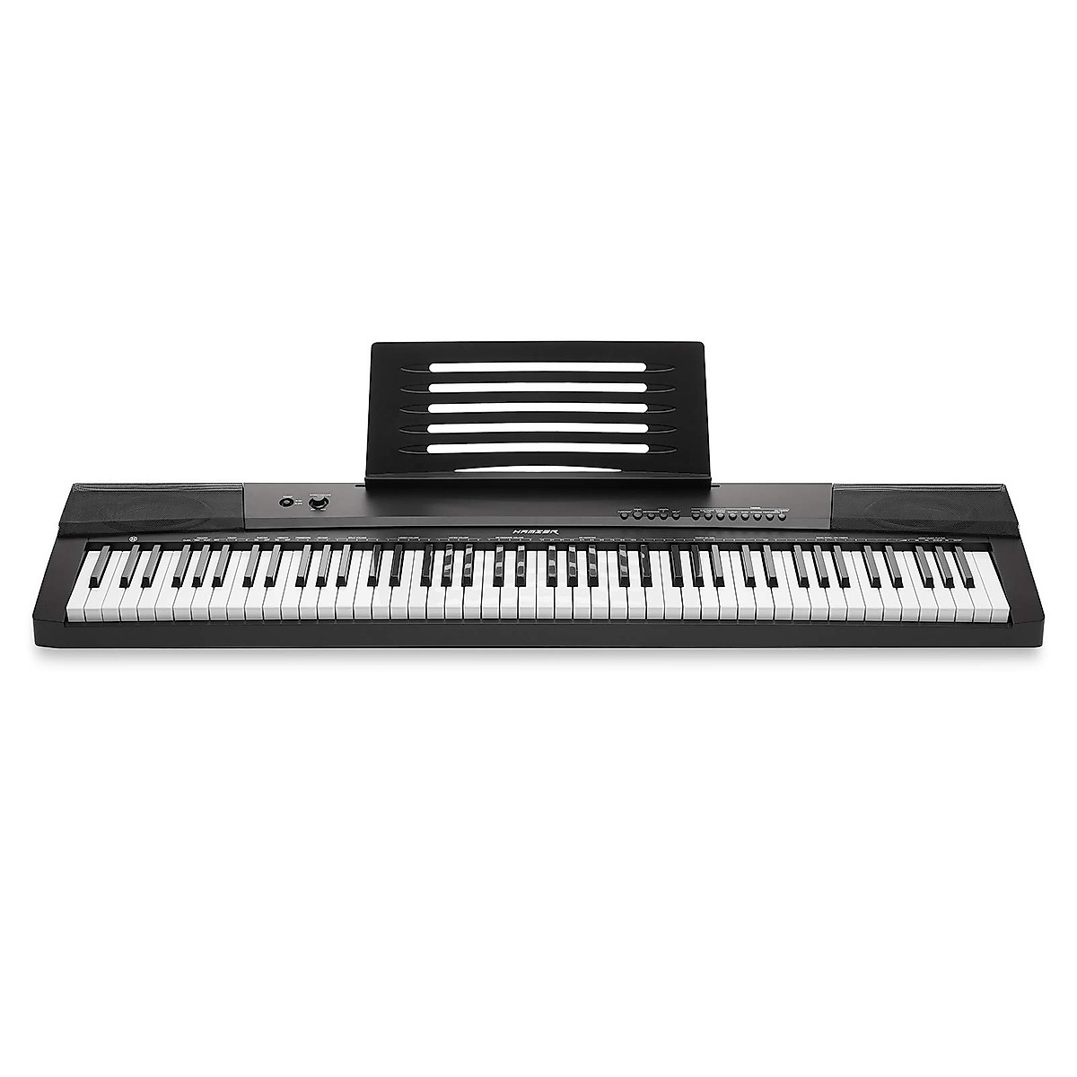 Hamzer 88-Key Electronic Keyboard Portable Digital Music Piano with Touch Sensitive Keys