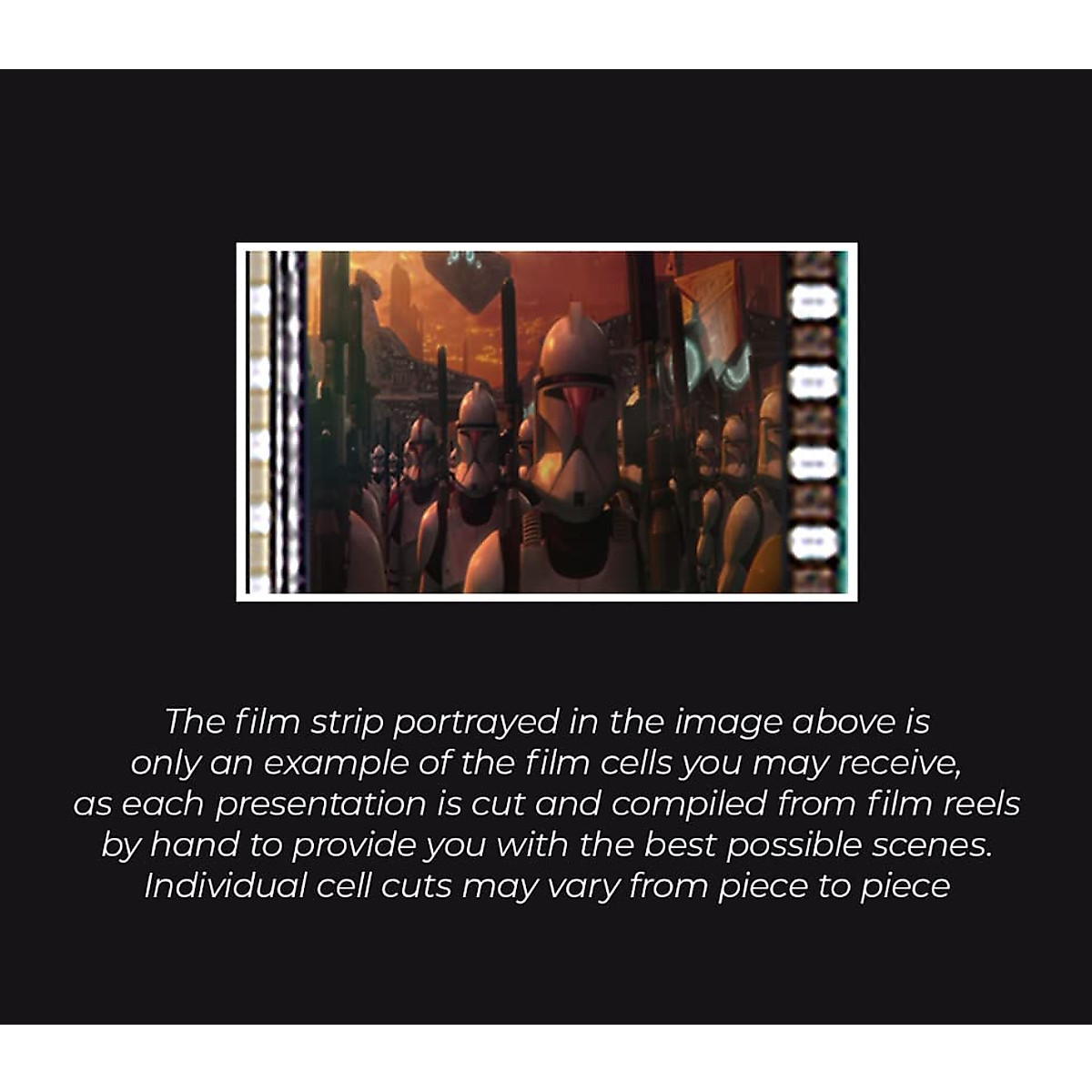 Star Wars Episode II: Attack of the Clones FilmCells Laminated 2x6 Bookmark with 35mm Clip of Film and Tassel