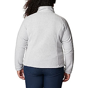 Columbia Women's Benton Springs Full Zip, Cirrus Grey Heather, Large