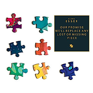 Elena Essex 1000 Piece Puzzle for Adults - Woodland Magic, Desert Hideout, Autumn Wheel, Winter Wheel, Dream Away (Ocean Deep)