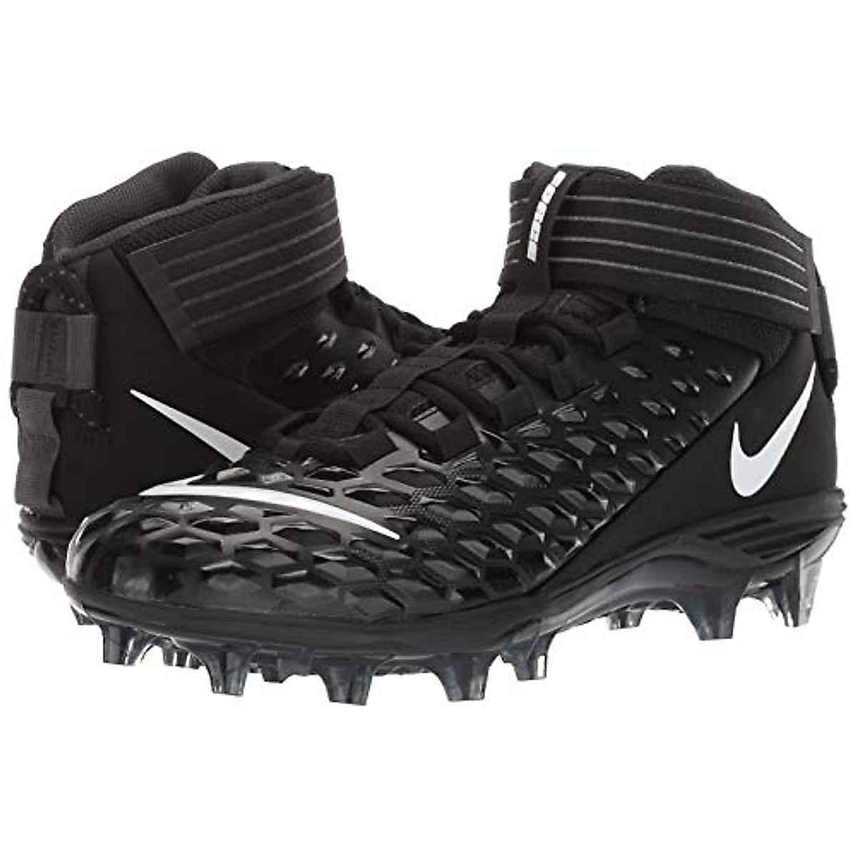 Nike Men's Force Savage Pro 2 Football Cleat Black/White/Anthracite Size 14 M US