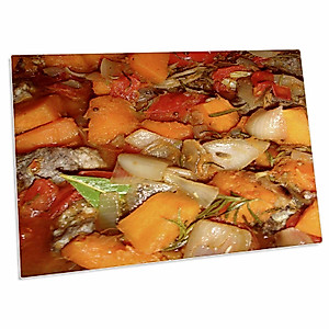 3dRose Morrocan Tagine - Moroccan, Moroccan stew, Food, hot... - Desk Pad Place Mats (dpd-46840-1)