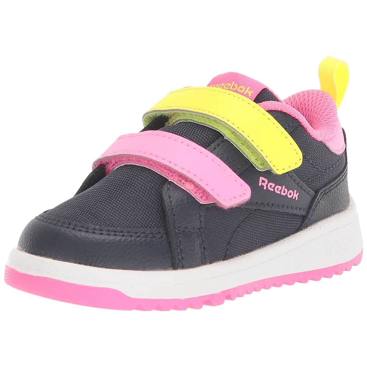 Reebok Kids WeeBok Low Sneaker, Gable Grey/Blue Slate/White, 6.5 US Unisex Infant
