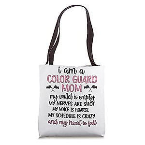 Color Guard Mom Of A Color Guard Member Mama Tote Bag