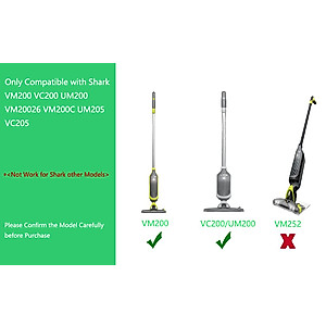 Replacement Shark VM200 Charger AC/DC Adapter Charger Power Cord Compatible with Shark VM200 VC200 UM200 VM20026 VM200C UM205 VC205 Series VACMOP Charger Cord Power Supply