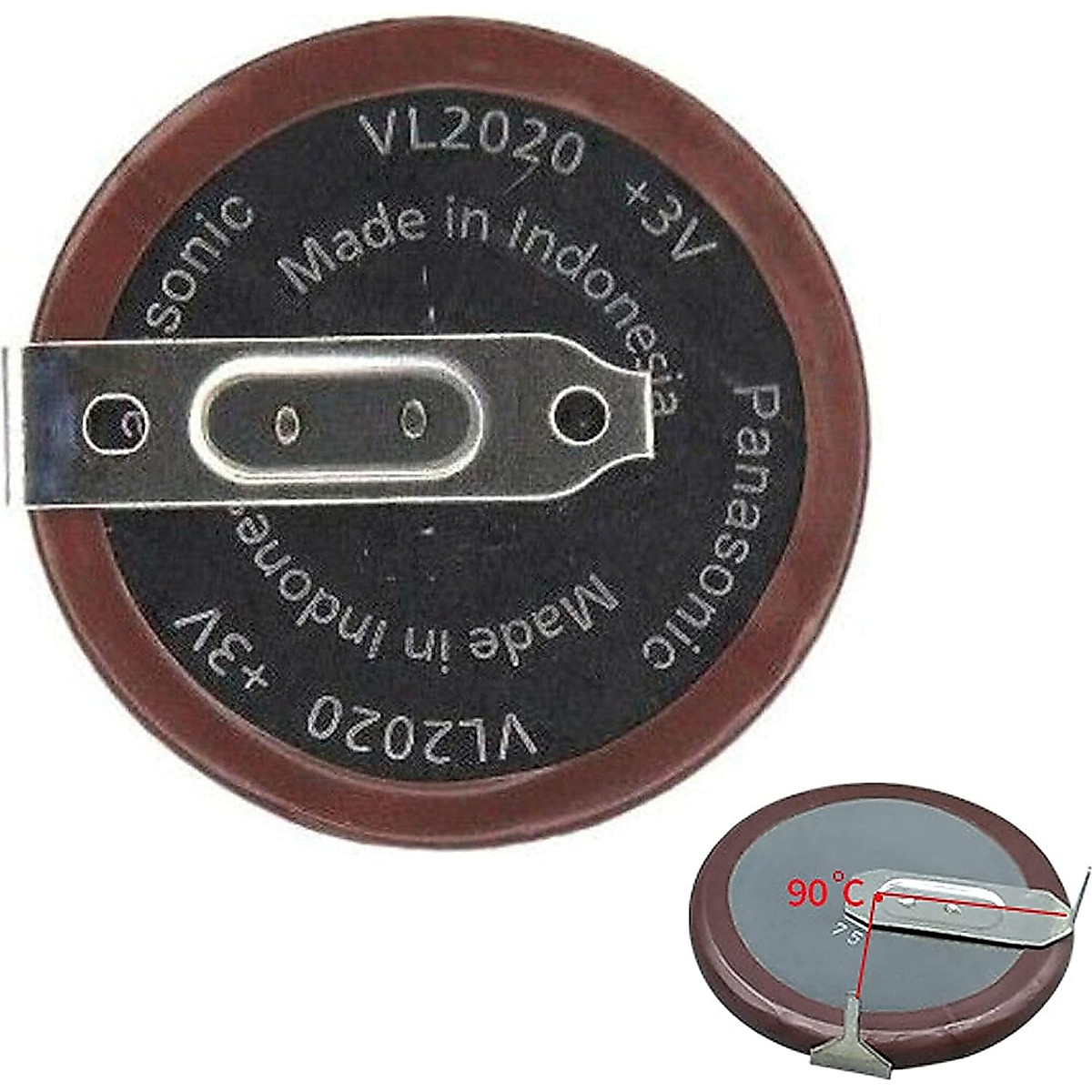 (2 PACK) REMOTE KEY FOB BATTERY VL2020 for BMW fits 1996-2014 LX8FZV and Smart case shell accessories 1,3, 5, 6, 7 Series Z3, Z4, Z8, M3, M5, M6, X5, X6, E81 E46 E39 E63 E38 E83 E53 E36 E85 E39 E46