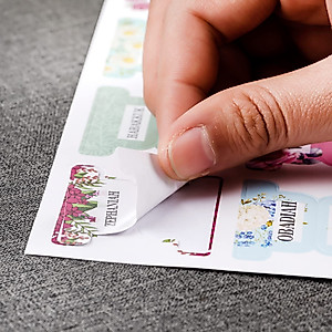 Mr. Pen- Bible Tabs, 121 pcs, Floral Design, Laminated Bible Tabs for Study Bible, Bible Tabs Old and New Testament Bible Book Tabs, Bible Tabs for Women, Tabs for Bible, Bible Index Tabs