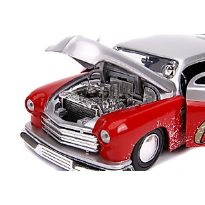 Jada Bigtime Muscle 1:24 1951 Mercury Coupe Die-cast Car Red, Toys for Kids and Adults