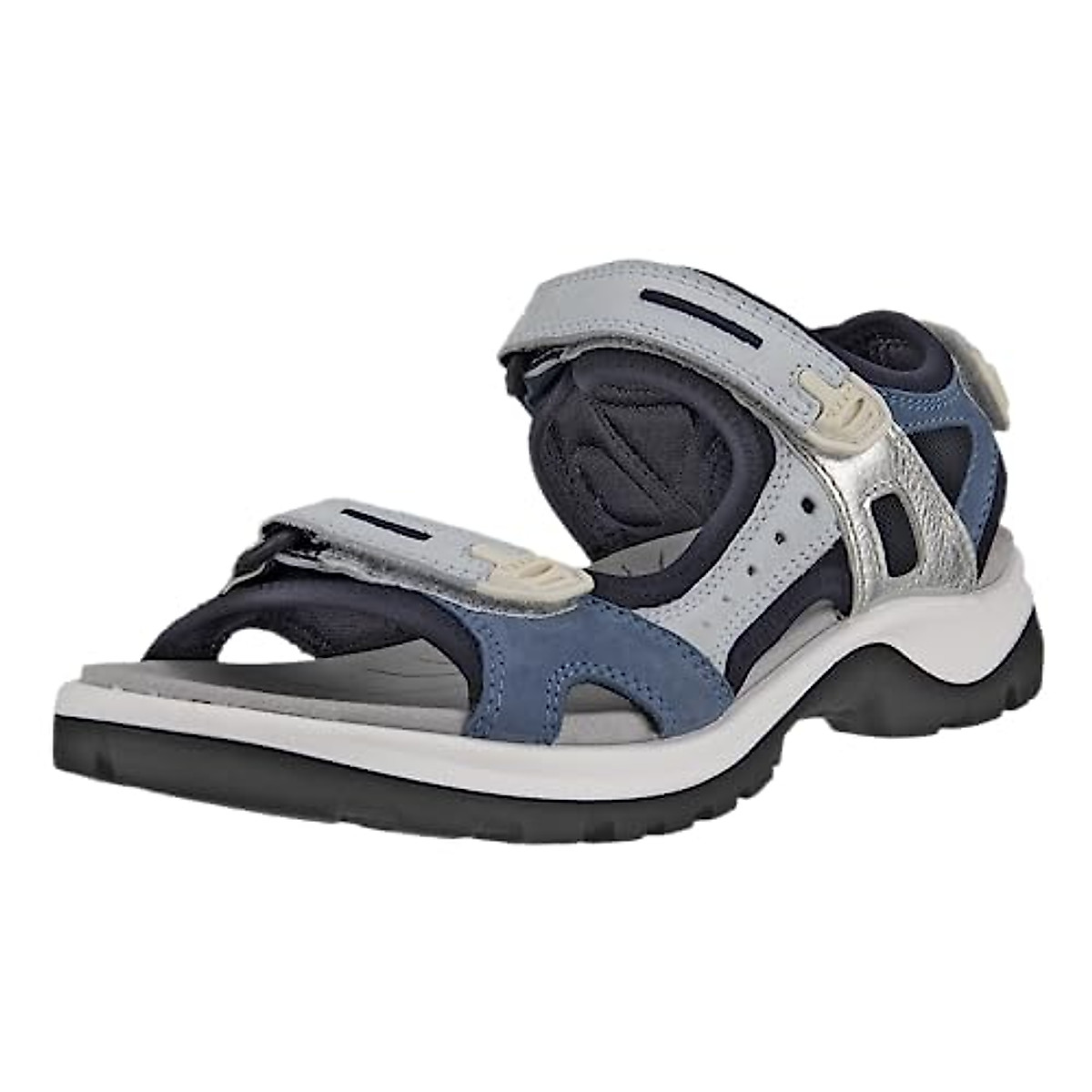 ECCO Women's Yucatan Multicolor Sport Sandal, AIR, 8-8.5