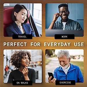 Symphonized on MFI Earbuds for iPhone + PWR Wireless Neckband Bluetooth Headphones Bundle