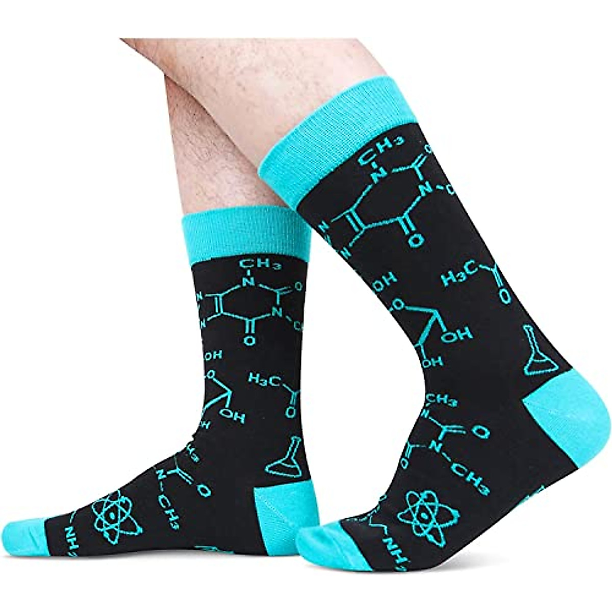 sockfun Chemistry Socks Chemistry Gifts for Men Science Socks Science Gifts for Teens, Gifts for Science Lovers Gifts for Scientists Science Stocking Stuffers