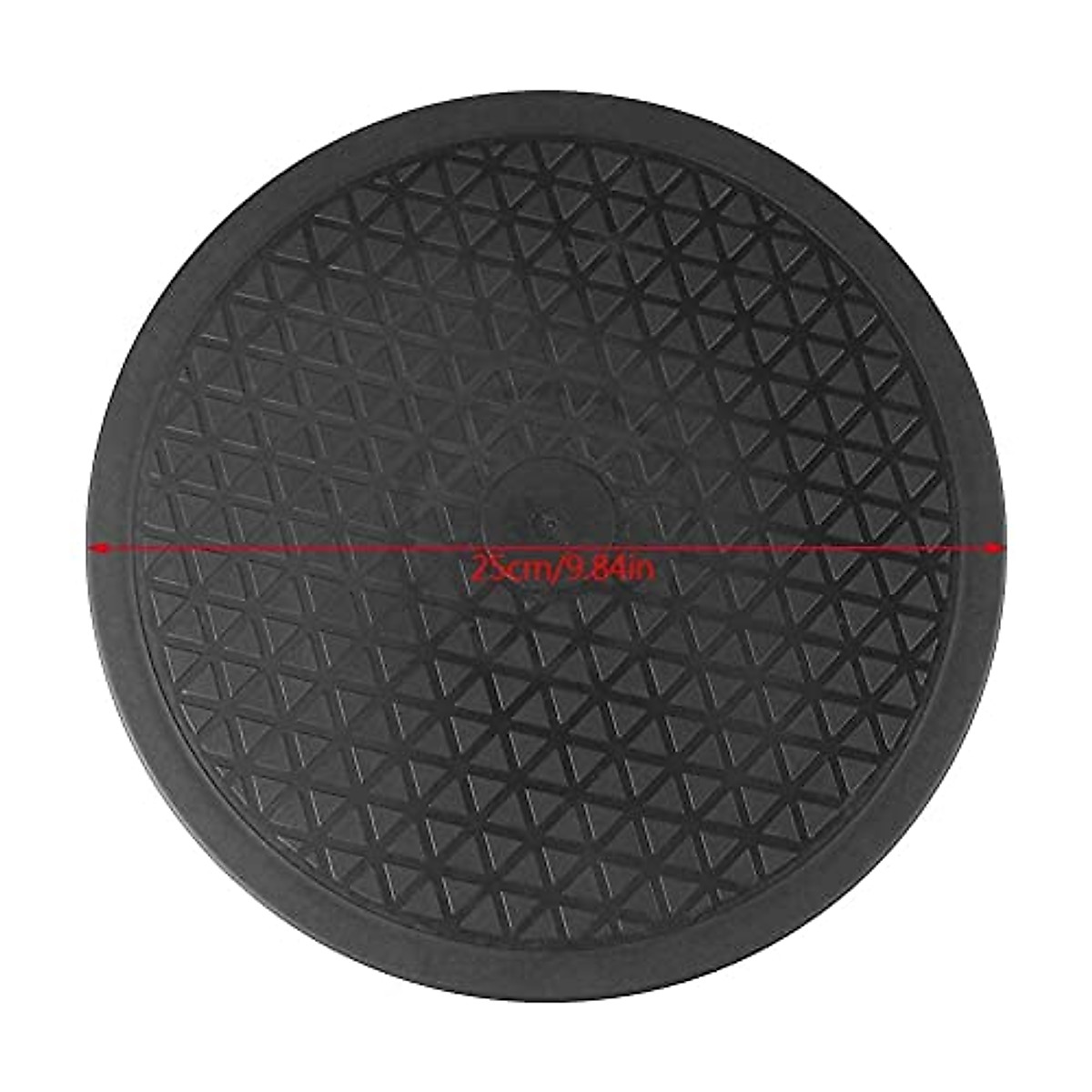 FTVOGUE Heavy Duty 360° Rotating Swivel Steel Ball Bearings Stand Turntable Platform for Monitor TV Computer Laptop (10 Inches)