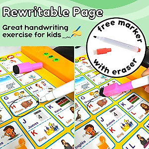 ZeenKind Learn Spanish for Kids 3-6 | Spanish English Talking Sound Books for Kid Toddler Baby | Interactive Educational Electronic Book Bilingual Toys | Libros para Bebes en Espanol Juegos para Niños