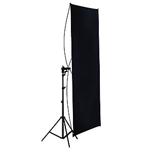 Neewer 35" x 70"/ 90 x 180cm Photo Studio Gold/Silver & Black/White Flat Panel Light Reflector with 360 degree Rotating Holding Bracket and Carrying Bag