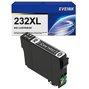 T232XL Ink Cartridge Remanufactured T232 232 High Capacity Ink Cartridge Replacement for Epson Expression Home XP-4200 XP-4205 Workforce WF-2930 WF-2950 Printer. (Black)