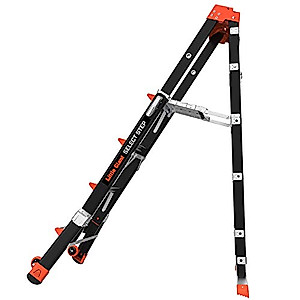 Little Giant Ladders, Select Step, 5-8 foot, Stepladder, Fiberglass, Type 1AA, 375 lbs weight rating, (15130-001)