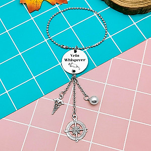 Phlebotomist Gift Car Rear View Mirror Pendant Phlebotomist Car Hanging Ornament for Women Phlebotomy Technician Nurse Gift Phlebotomy Student Graduation Gift for Technician Hematologist Birthday Gift