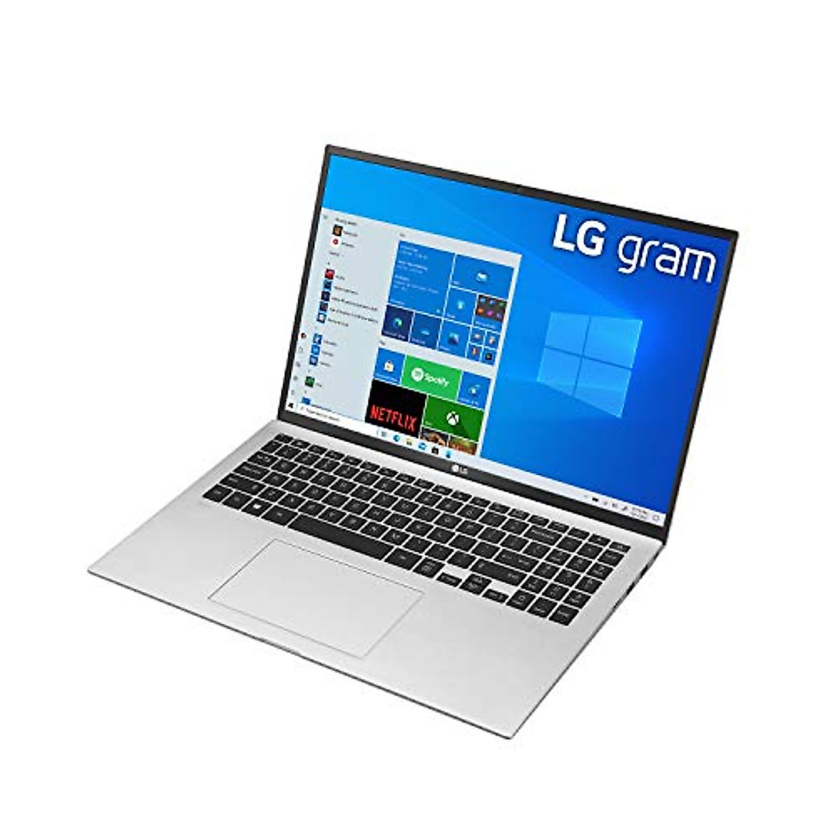 LG Gram 16Z90P Laptop 16" IPS Ultra-Lightweight, (2560 x 1600), Intel Evo 11th gen Core i7 , 16GB RAM, 1TB SSD, Upgradeable Windows 10 Home, Alexa Built-in, 2X USB-C, HDMI, USB-A - Silver