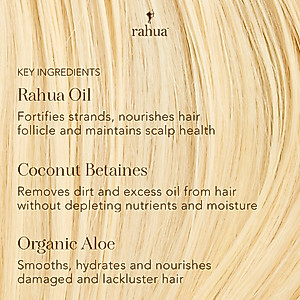 Rahua Classic Hair Shampoo, 9.3 Fl Oz, Organic, Sulfate-Free, Plant-Based, Woodsy & Earthy, with Palo Santo Oil for Scalp Care & Silky Hair