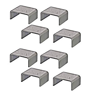 Heavy Duty Weld On 2x4 Steel Stake Pockets for Trailer & Truck (8)