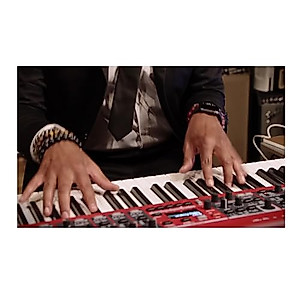 Nord Piano 5 73-Key Digital Piano Bundle with Adjustable Keyboard Stand, Adjustable Bench, Closed-Back Headphones, and 1/4-Inch TRS Cables (2-Pack) (6 Items)