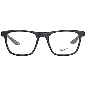 Nike 7039 001 Eyeglasses Matte Black Full Rim Rectangle Shape 52mm