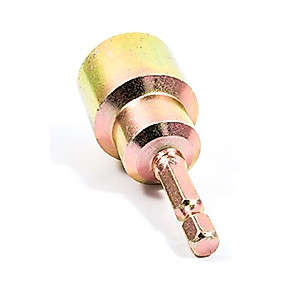 Camco Camper/RV Scissor Jack Drill Adapter Socket | Designed for 1/4-Inch Hex Quick Connect Chucks | Forged of Carbon Steel & Zinc Plated for Corrosion-Resistance (48865)