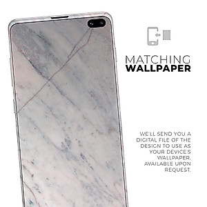 DesignSkinz Slate Marble Surface V12 Protective Vinyl Decal Wrap Skin Cover Compatible with The Samsung Galaxy S20 (Screen Trim & Back Glass Skin)