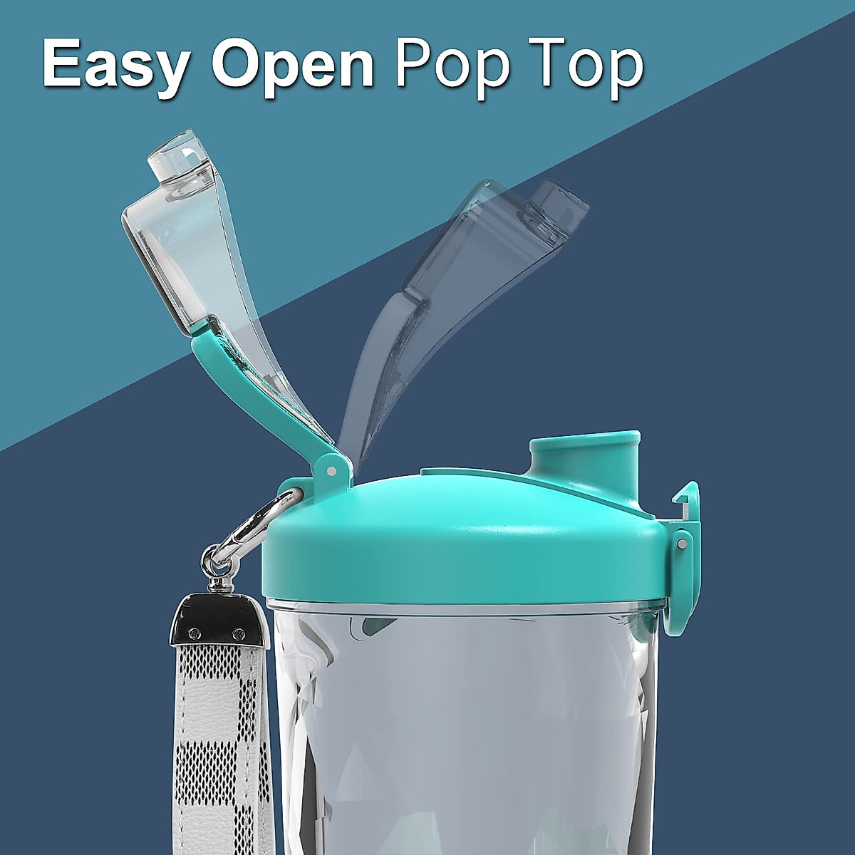 Mulli Portable Blender,Personal Blender for Shakes and Smoothies,Rechargeable Mini Mixer, 20 Oz with Travel Lid for Home/Kitchen/Gym