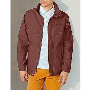 Columbia Men's Sage Lake Jacket, Light Raisin, Medium