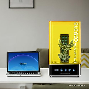 ELEGOO Mercury Plus 2.0 3D Printing Wash and Cure Station V2 for Mars Photon S Photon Mono LCD SLA DLP 3D Printer Models