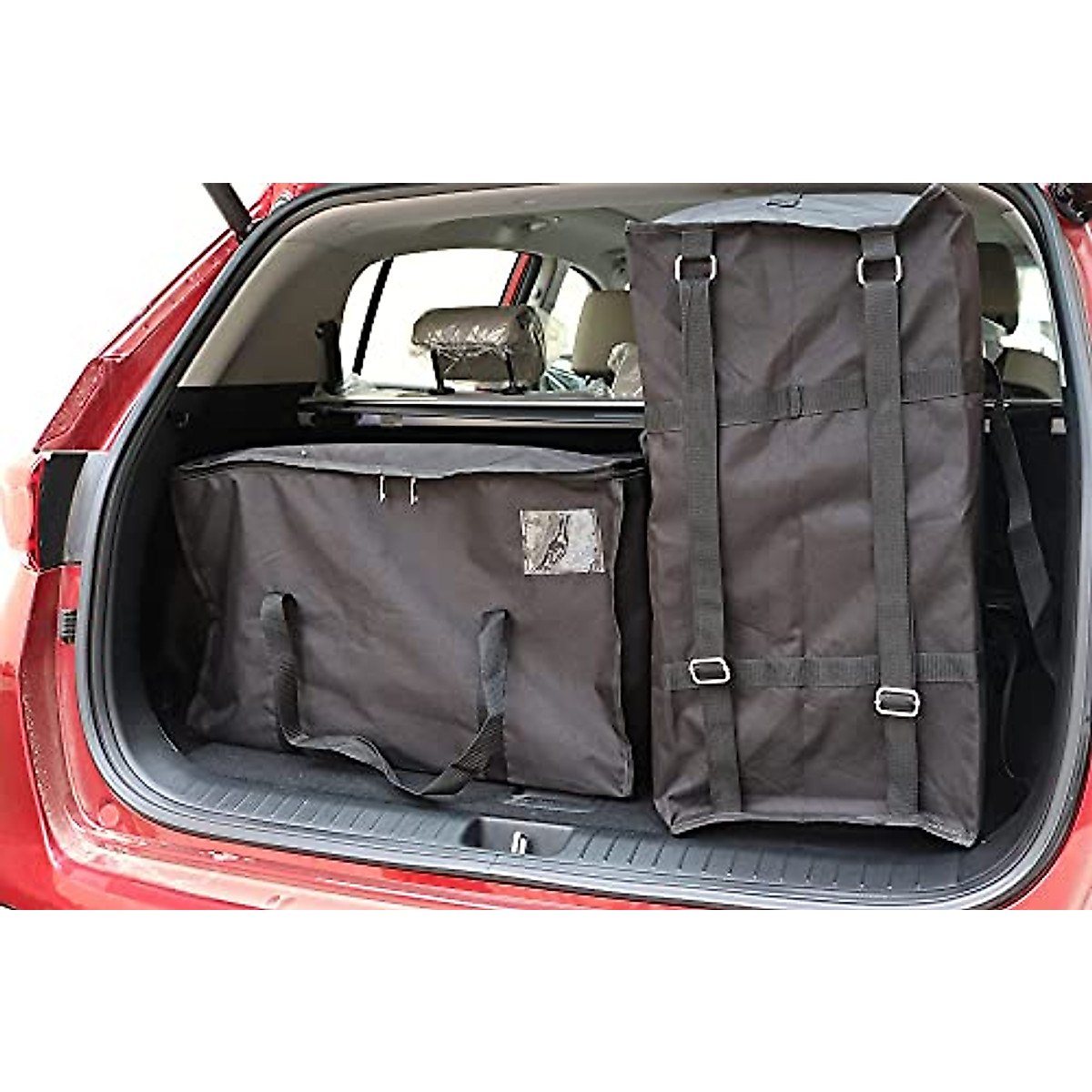 Dino74 Set of 2 Blue Moving Bag - 75l Oversized Large Space Saving Clothes Storage Bag, College Dorms Reusable Traveling Bag for Hiking Outings 65 X 38 X 30cm